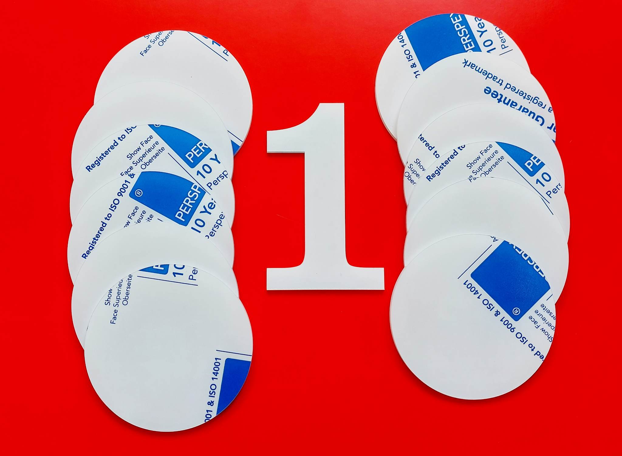 2 Sets Of Clear Acrylic Number 1 Milestone (WC1967) Offer | Woodform Crafts