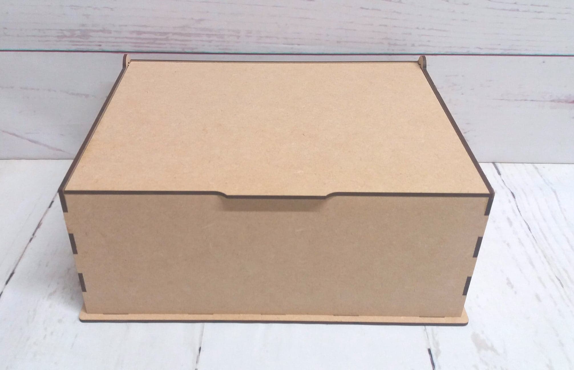 MDF Large Hinged Laser Box (WC1253/1254) | Woodform Crafts