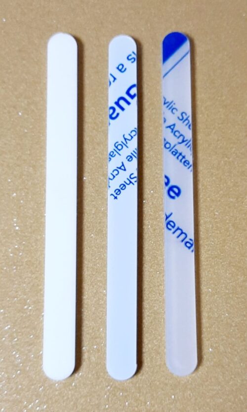 White, Clear & Frosted Clear Acrylic Cakesicle Sticks (WC1598 ...
